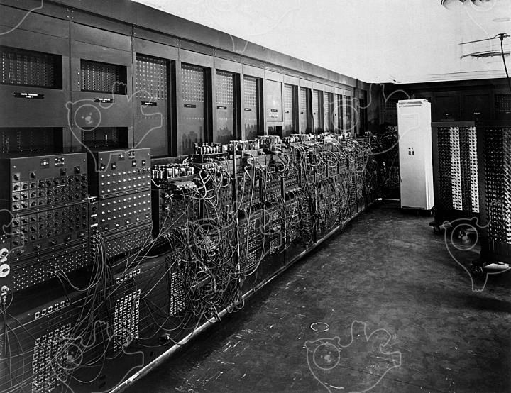 ENIAC computer was the first general-pur : Everett - 네이버 OGQ마켓