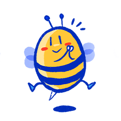 빛이나는 벌 샤비(Sha-Bee) : 누엔비 - 네이버 OGQ마켓