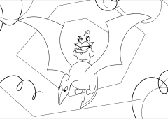 Om Nom Coloring Sheet 40 : OmNom - 네이버 OGQ마켓