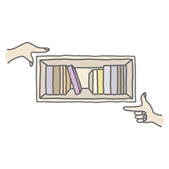 "책 책 책" 도서리뷰 스티커 : JHHR - 네이버 OGQ마켓